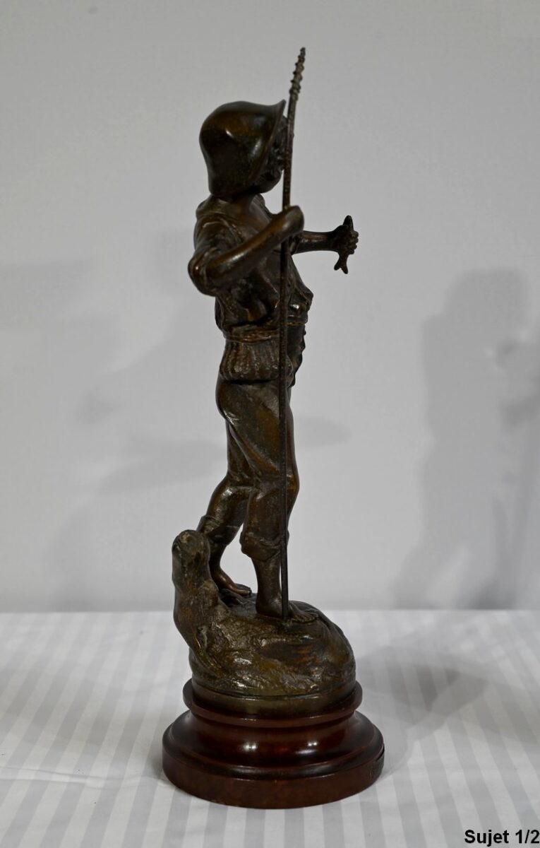 Régule « Le Pêcheur et la Pêcheuse », de G.Maxim – Début XXe